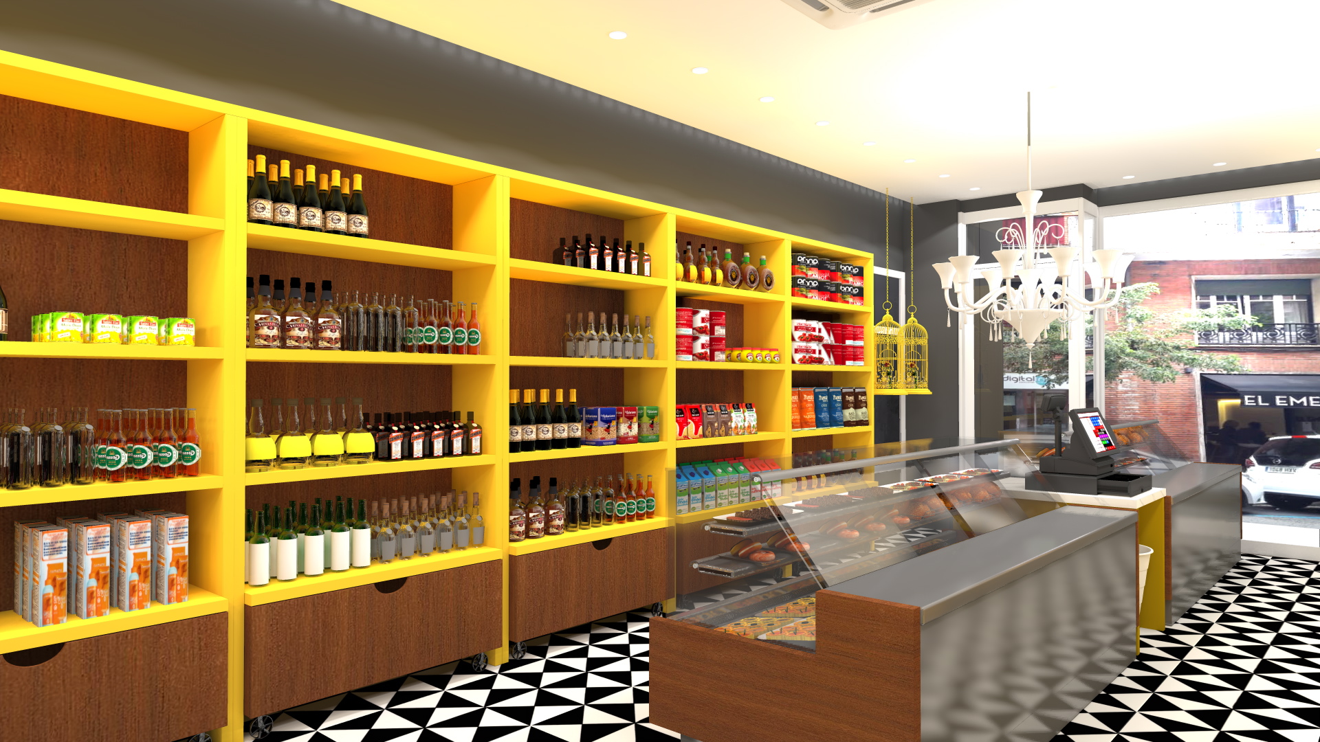 TIENDA COMESTIBLES BILBAO - ART3D